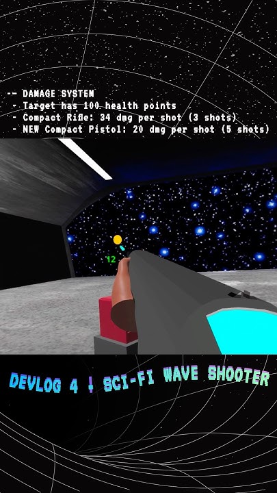 Devlog 4 • Damage System & Pistol #godot #virtualreality #gamedev #devlog - YouTube
