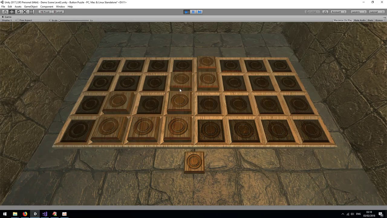 Button Puzzle Minigame : Unity Asset - YouTube