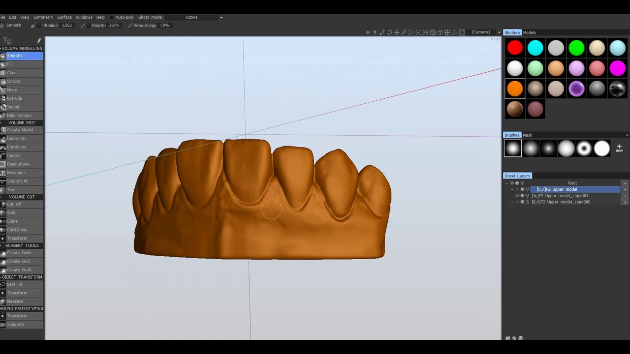Создание индивидуальной библиотеки зубов для Экзокад. Own teeth library ...