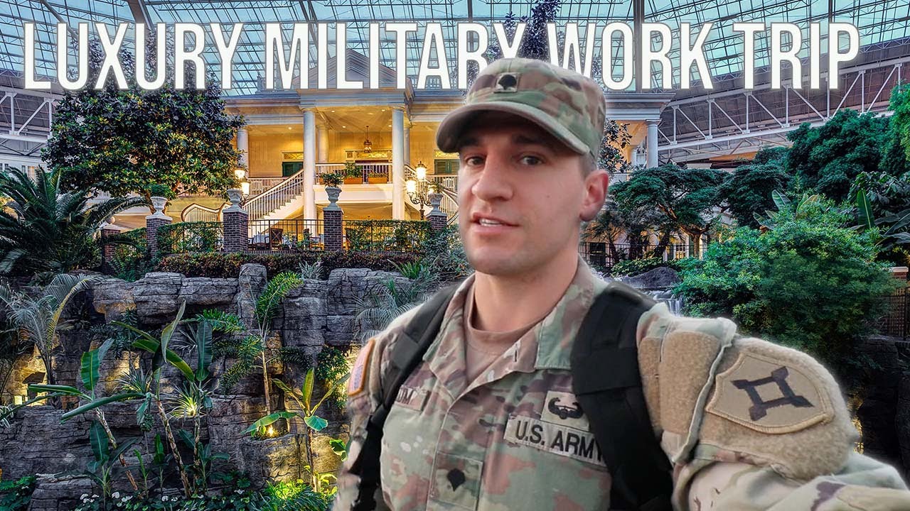 Luxury Military Work trip | Active Duty Army National Guard - YouTube