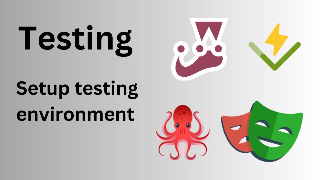 Setup testing environment - YouTube