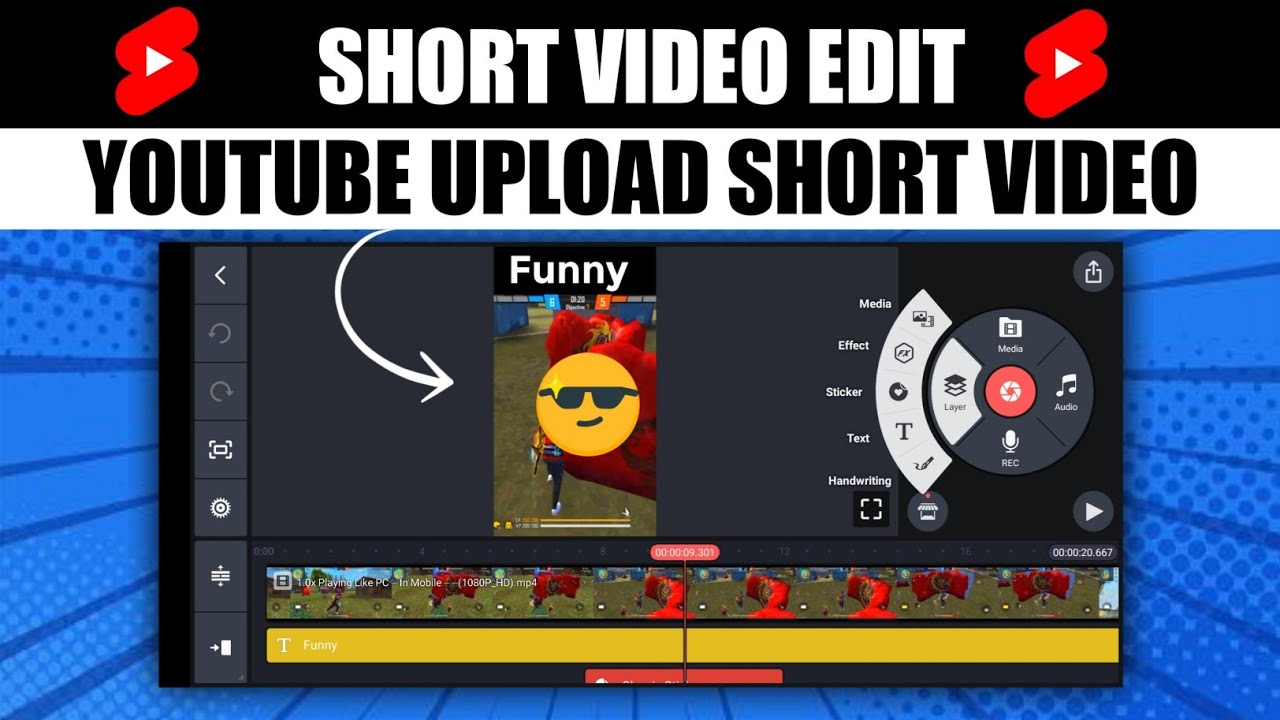 How To Edit Gaming Shorts Video & Upload on Youtube | How To Viral ...