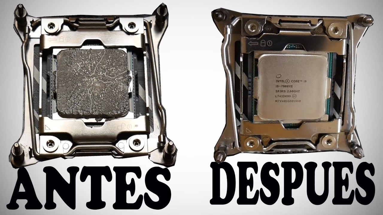 Como limpiar Cualquier CPU Intel O AMD Tutorial - YouTube