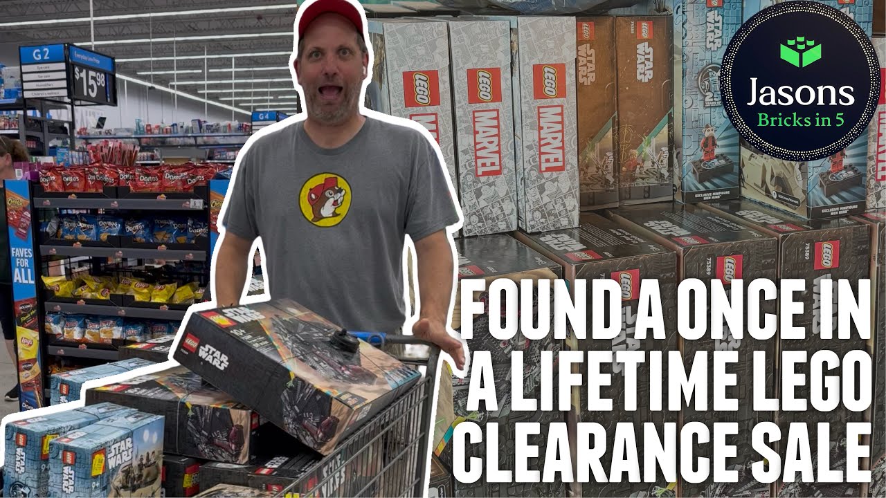 Once in a Lifetime Lego Clearance Haul - YouTube
