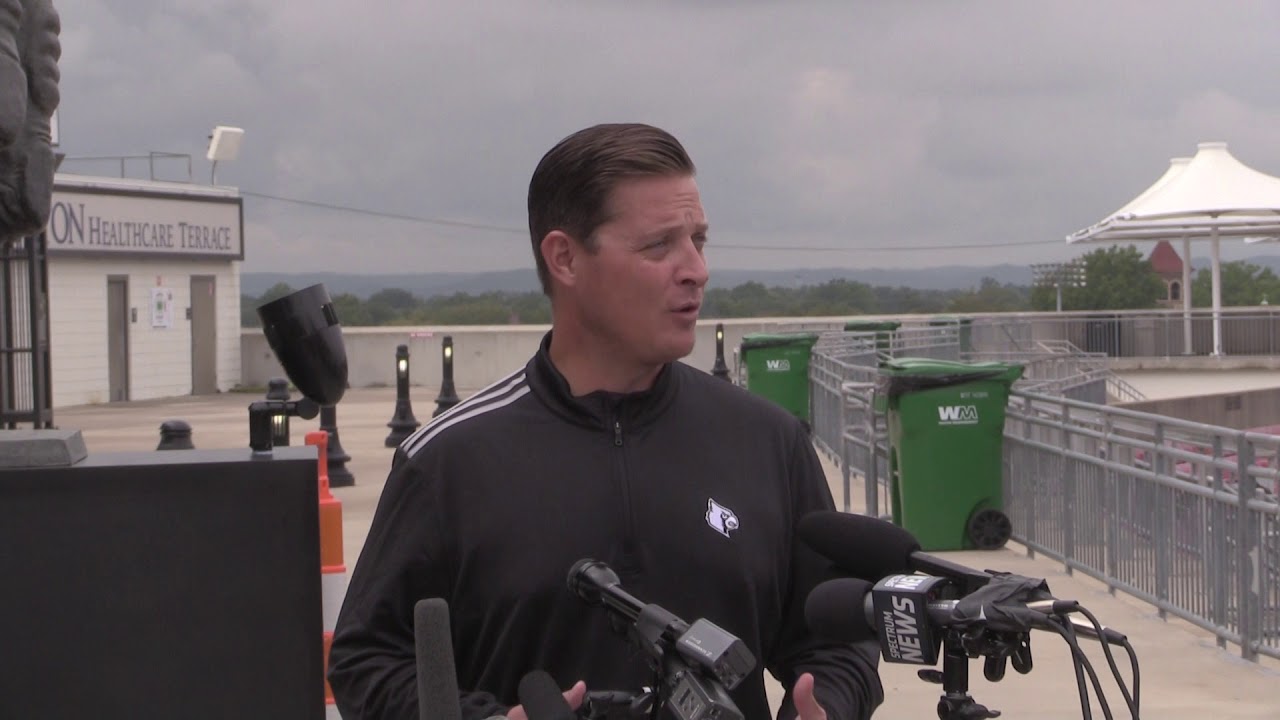 Mark Jurich Talks Johnny Unitas Statue Location 9-14-2017 - YouTube