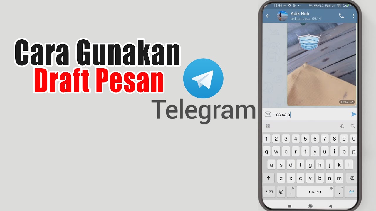 Cara Menggunakan Fitur Draft Pesan di Telegram - YouTube