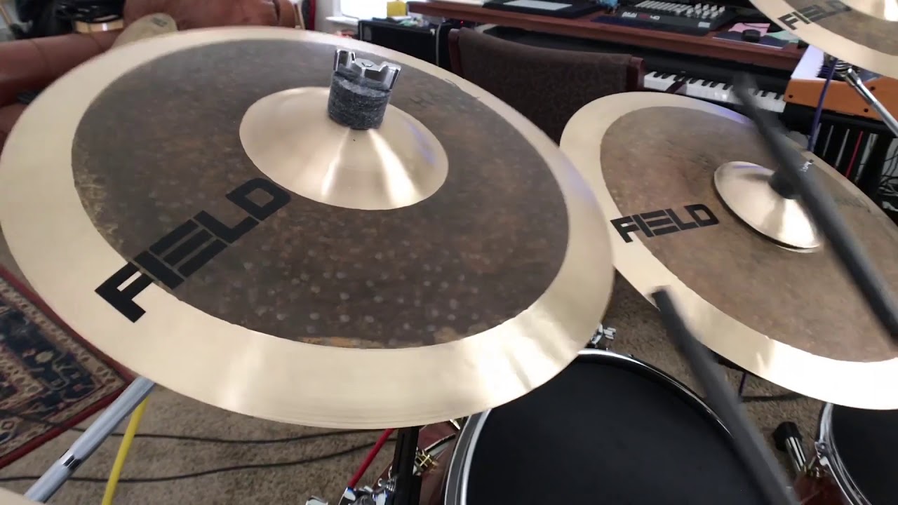 FIELD Electronic Cymbal 2 Zone Crash Step Sequencer - YouTube