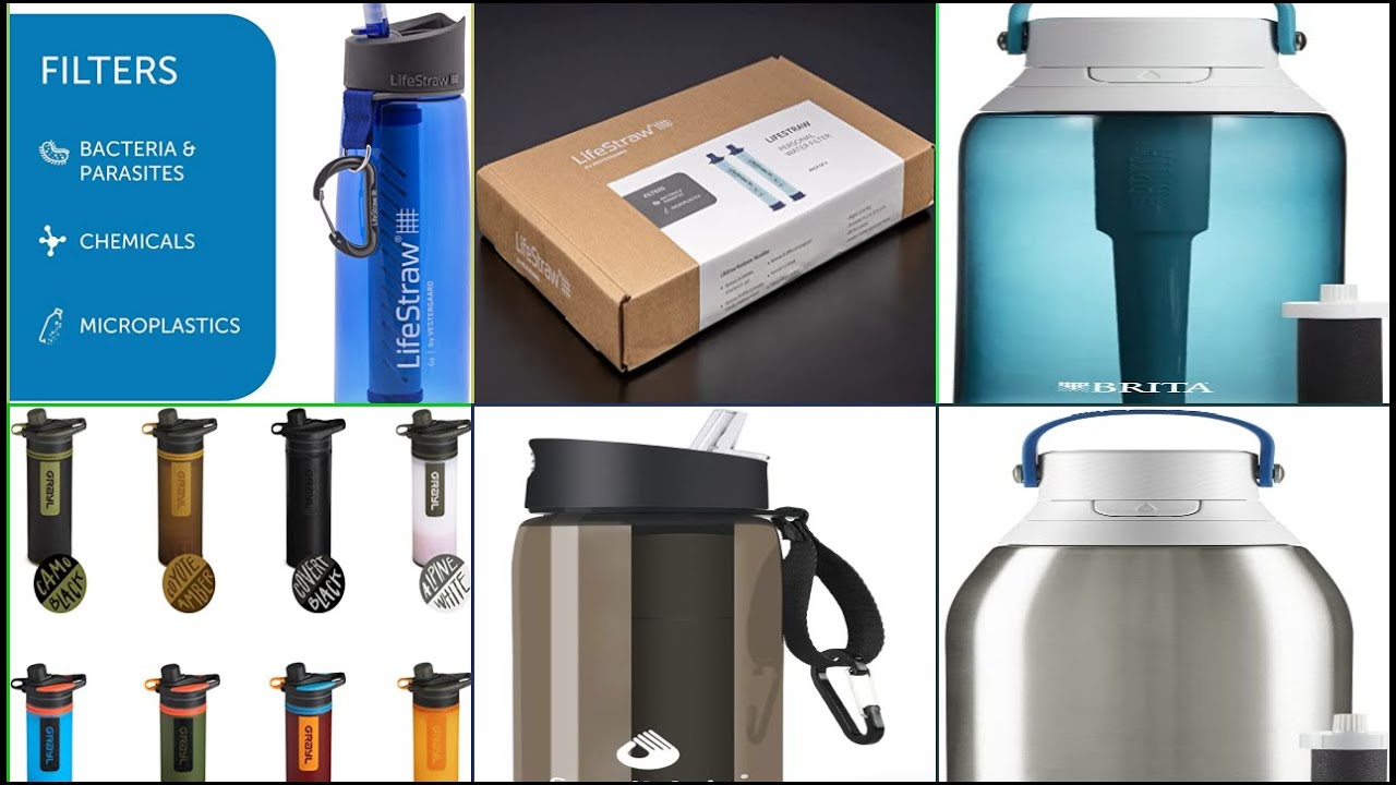 top 10 water purification bottle to buy on amazon Sep 2021 - YouTube