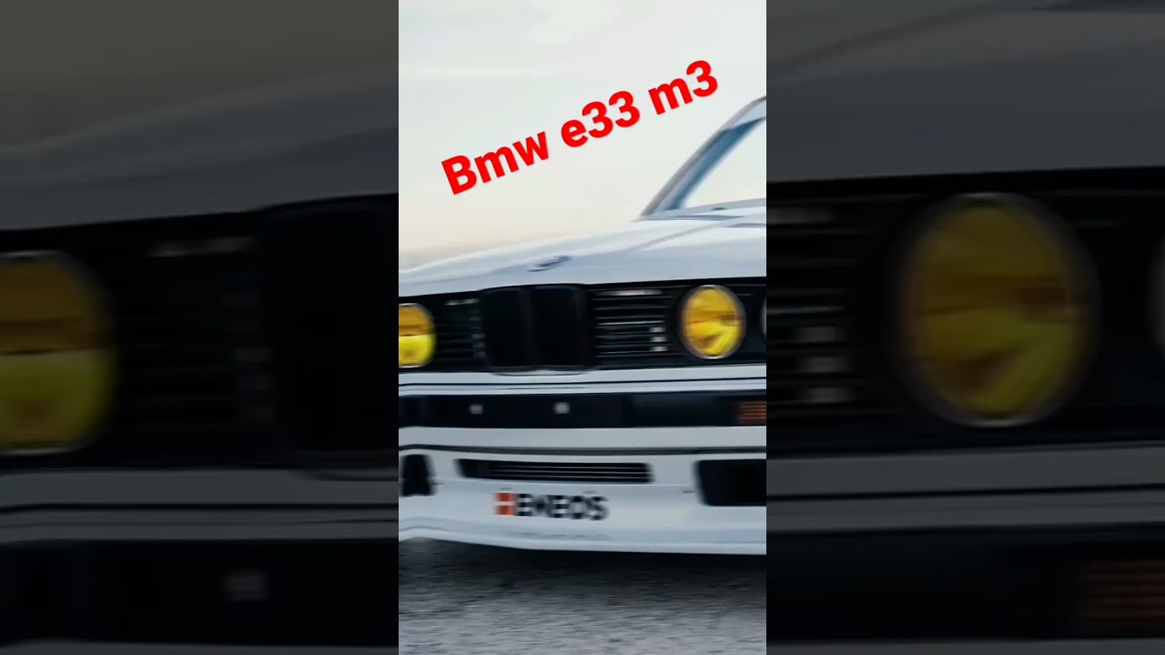 Bmw e33 m3 - YouTube