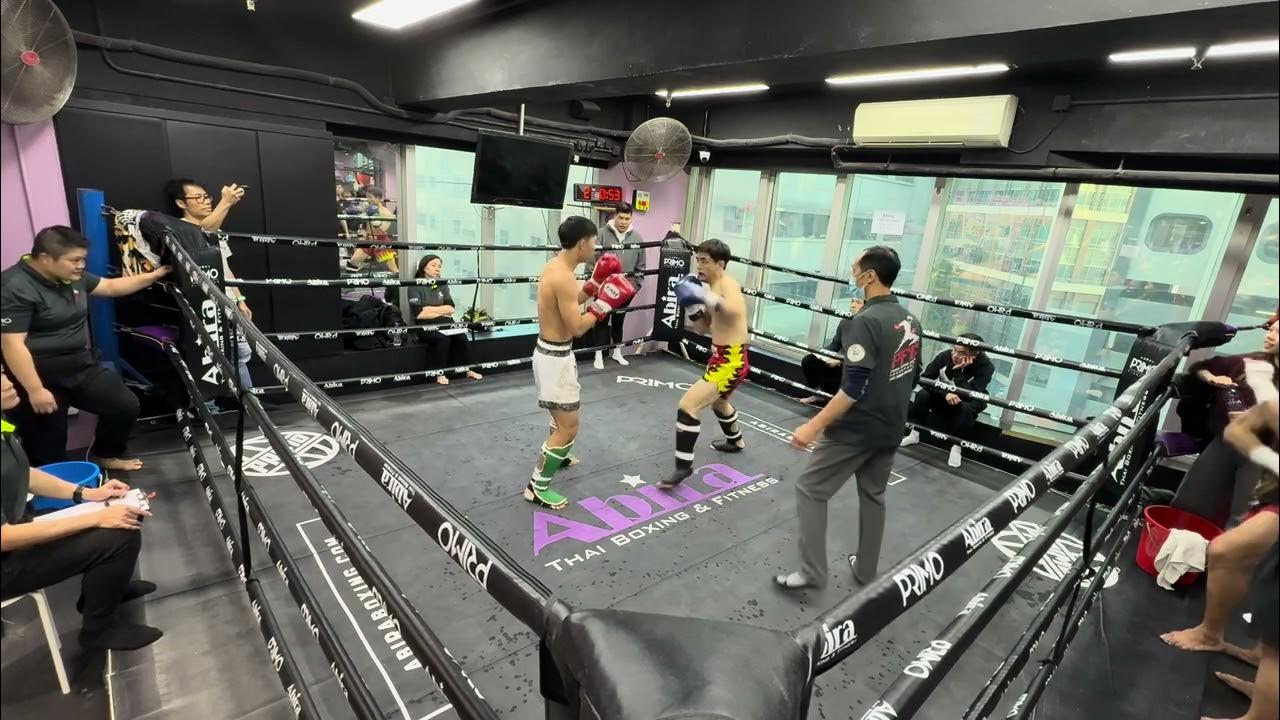 Abira In-house fight 2025 龍 58kg Abira - 黃文正 58kg 保昌 拳腳膝 - YouTube