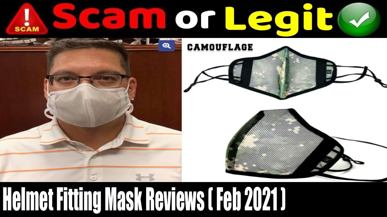 Helmet Fitting Mask Reviews (Feb 2021) Is It Worth Buying? Watch To ...