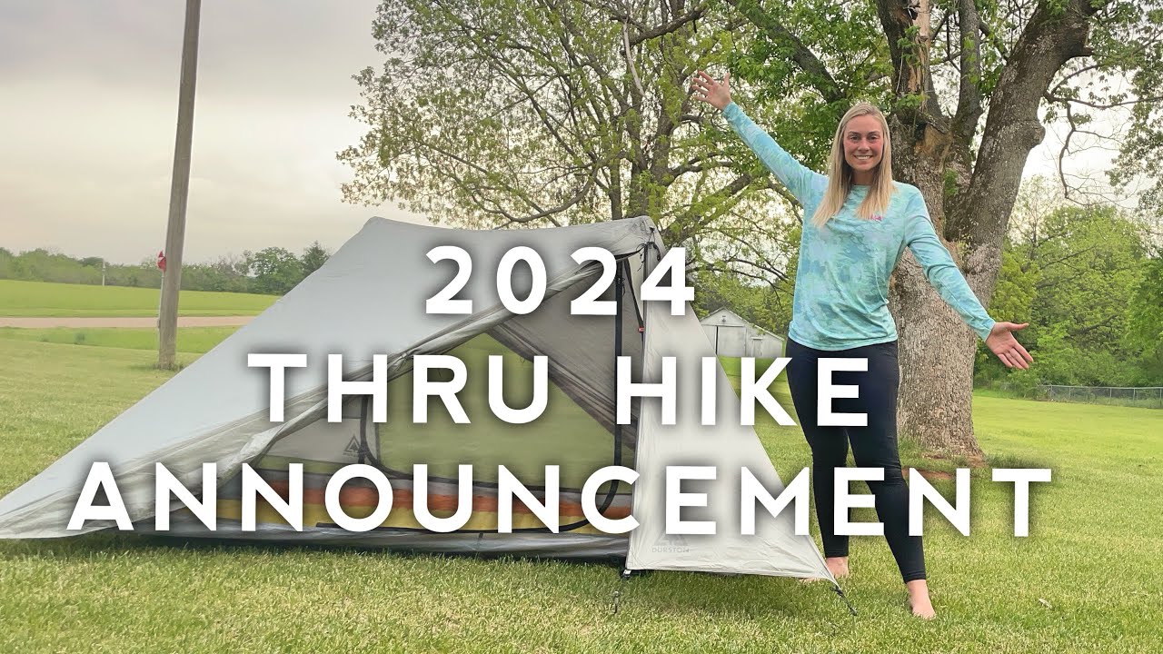 New Tent | Trail Days 2024 | Thru Hike Announcement - YouTube
