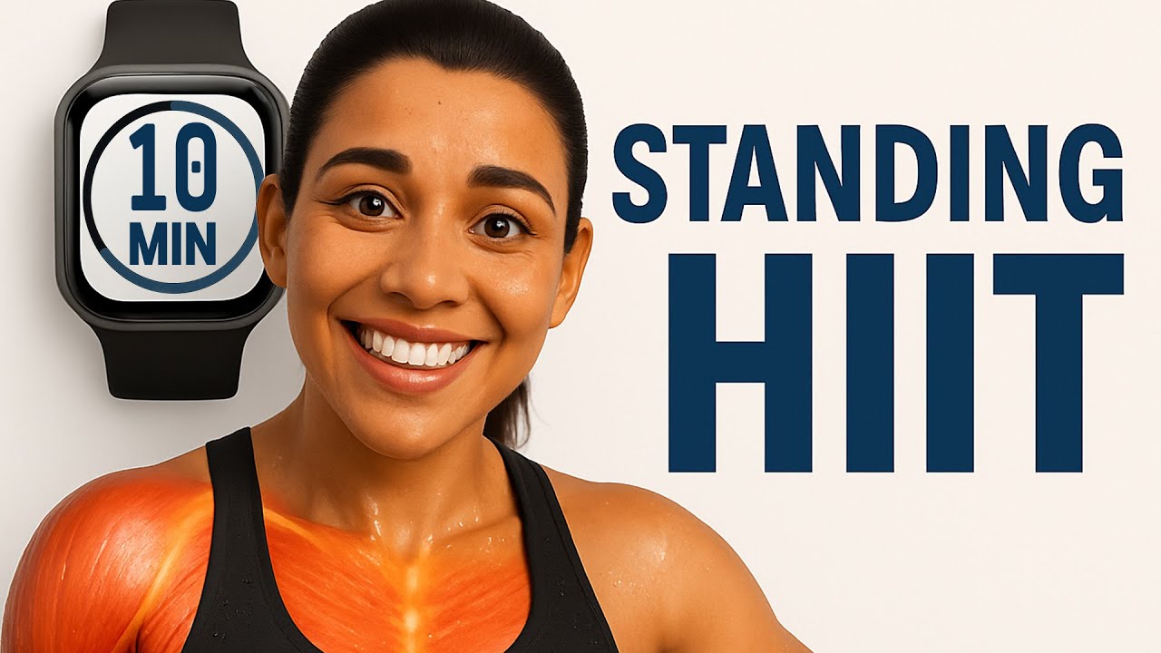 Want Energy + Sweat? Hit This 10-Min Standing HIIT - YouTube