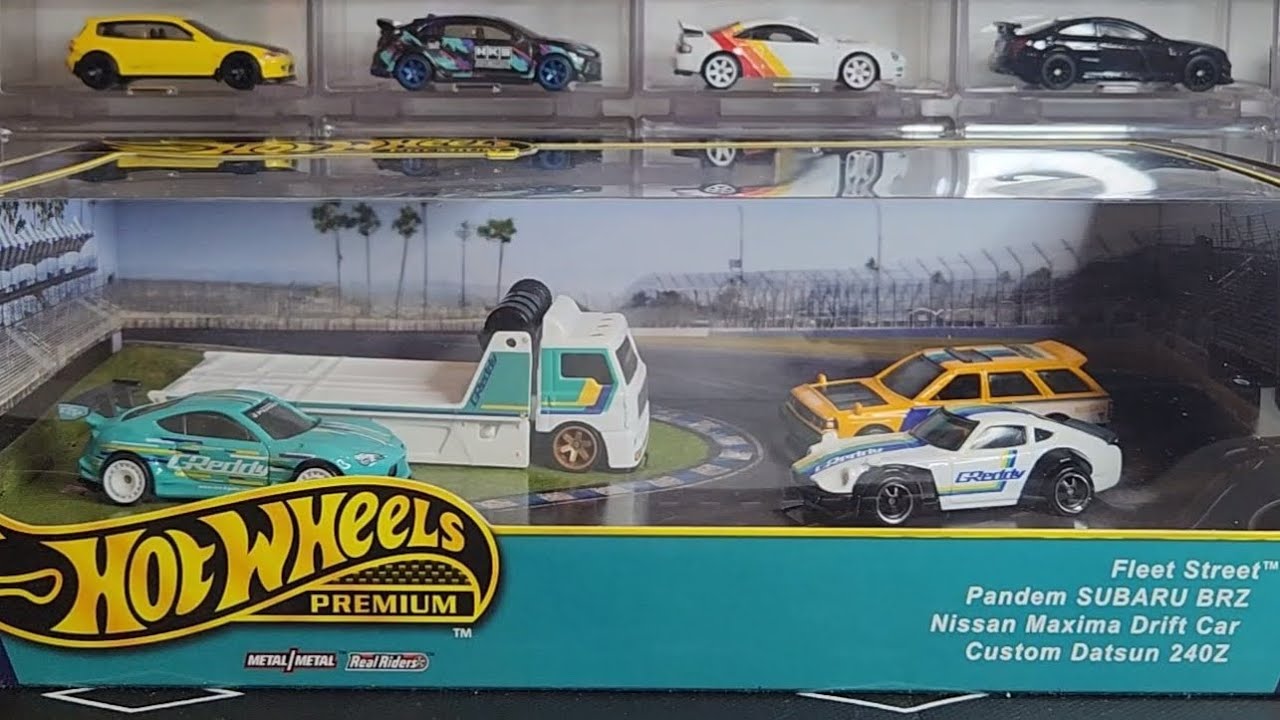 Hotwheels 2024 Greddy Garage box Unboxing review - YouTube