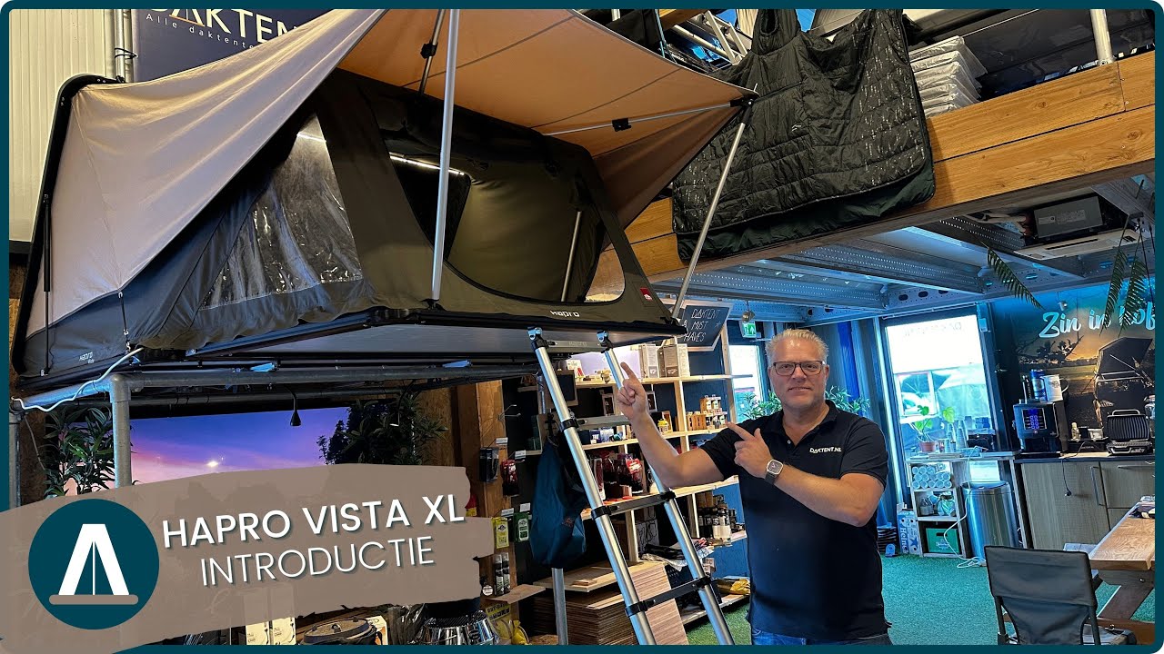 Introductie Hapro Vista XL Daktent | DAKTENT.NL - YouTube