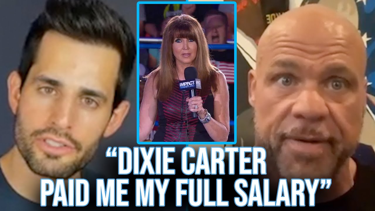 Kurt Angle Loved Working For Dixie Carter - YouTube