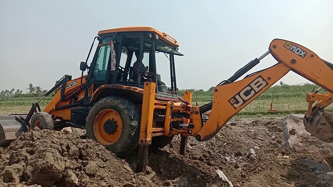 JCB 3DX engine Jcbviode jcb work JCB machine - YouTube