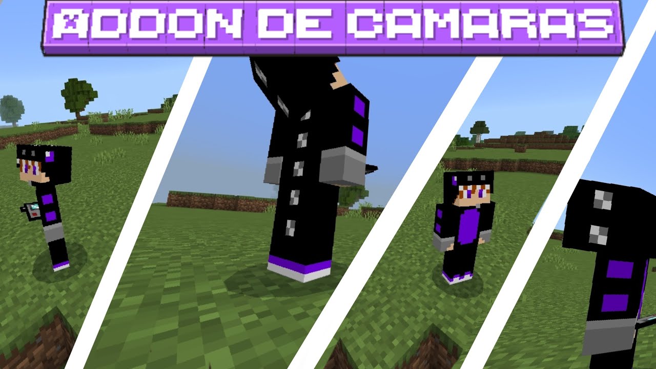 El MEJOR ADDON de CAMARAS para minecraft bedrock 1.21 - YouTube
