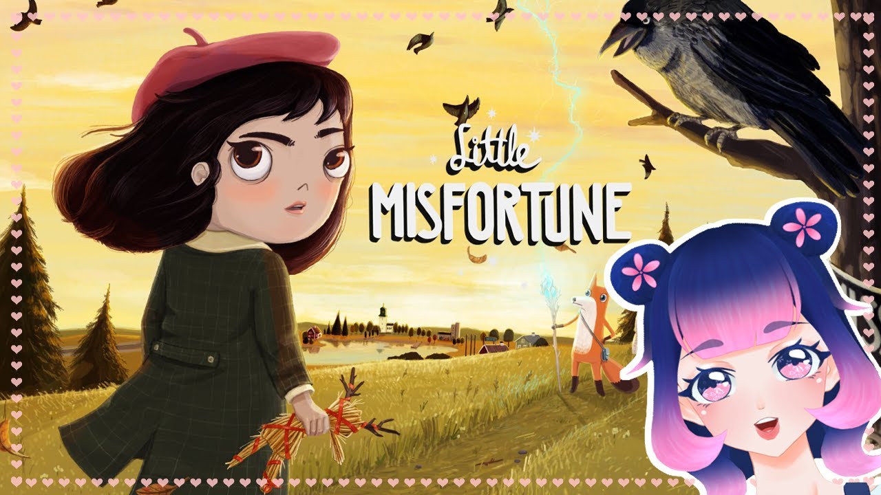 LIVE 🍎 This game is cute but dark! - Little Misfortune - YouTube
