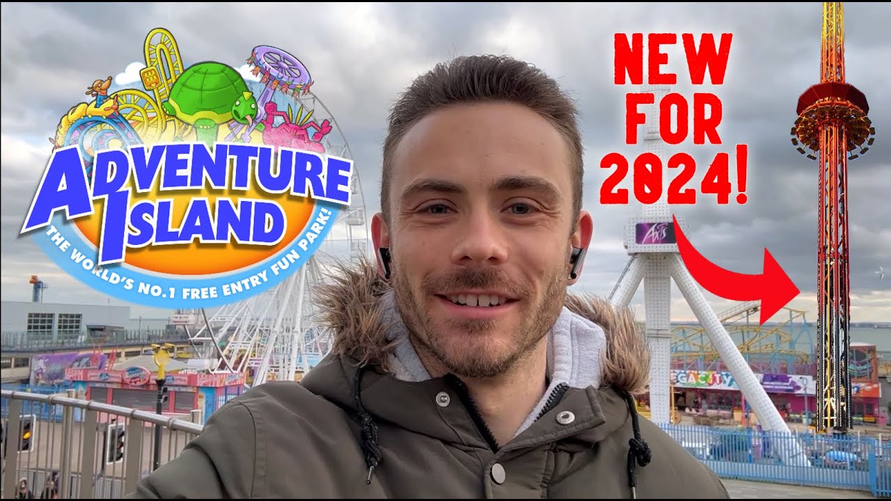 NEW SBF Visa Drop Tower for 2024 || Adventure Island || Initial Update ...