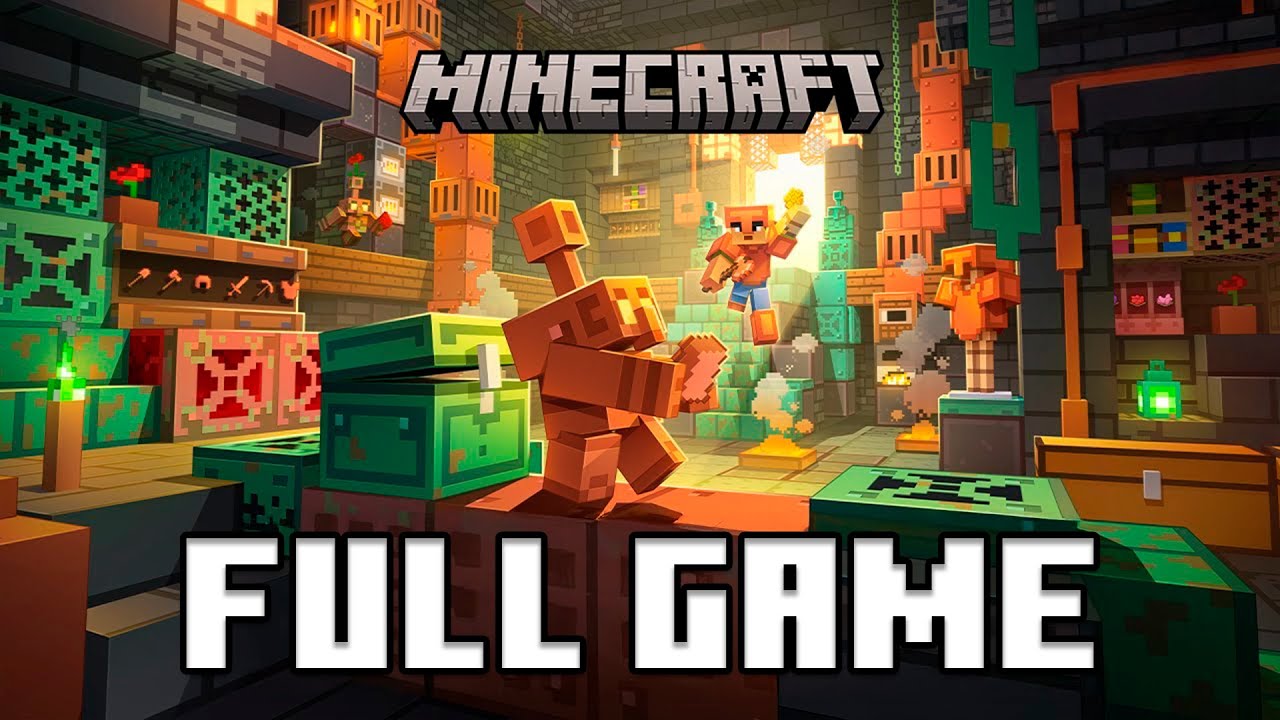 Minecraft | Full Game Walkthrough - The Copper Age Update - YouTube