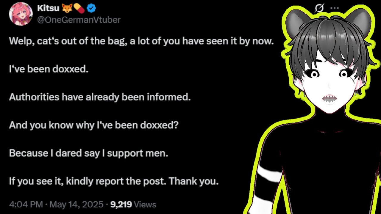 Vtuber Kitsunero Doxxed Cause She Said Men Deserve Love - YouTube