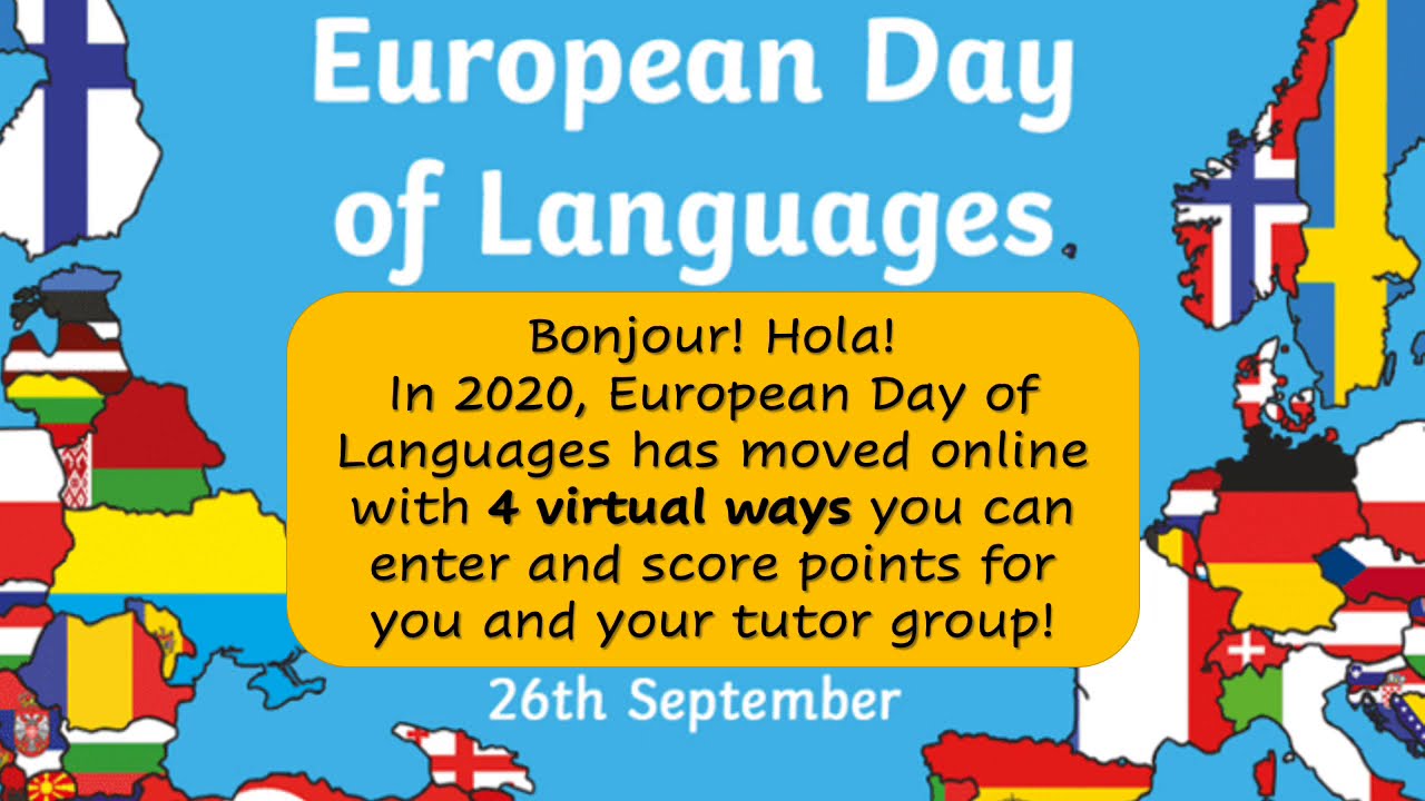 European day of Languages 2020 information - YouTube