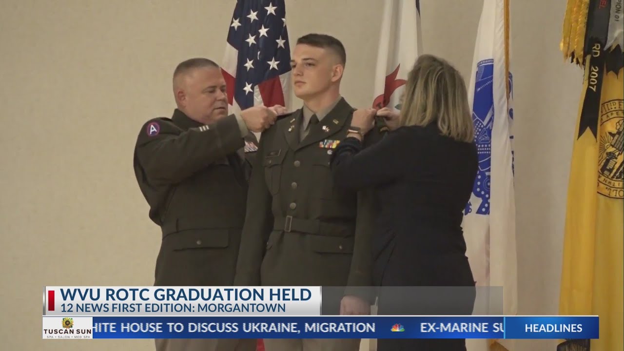 WVU ROTC Graduation Held - YouTube