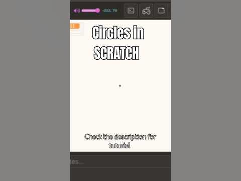 Draw circles in scratch #scratch #pen #circle #circles - YouTube