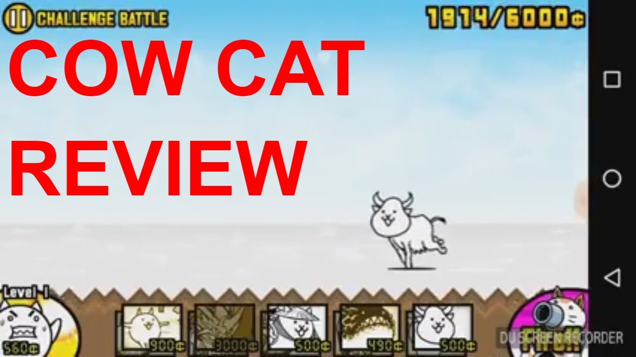 The Battle Cats - Cow Cat - Review - YouTube