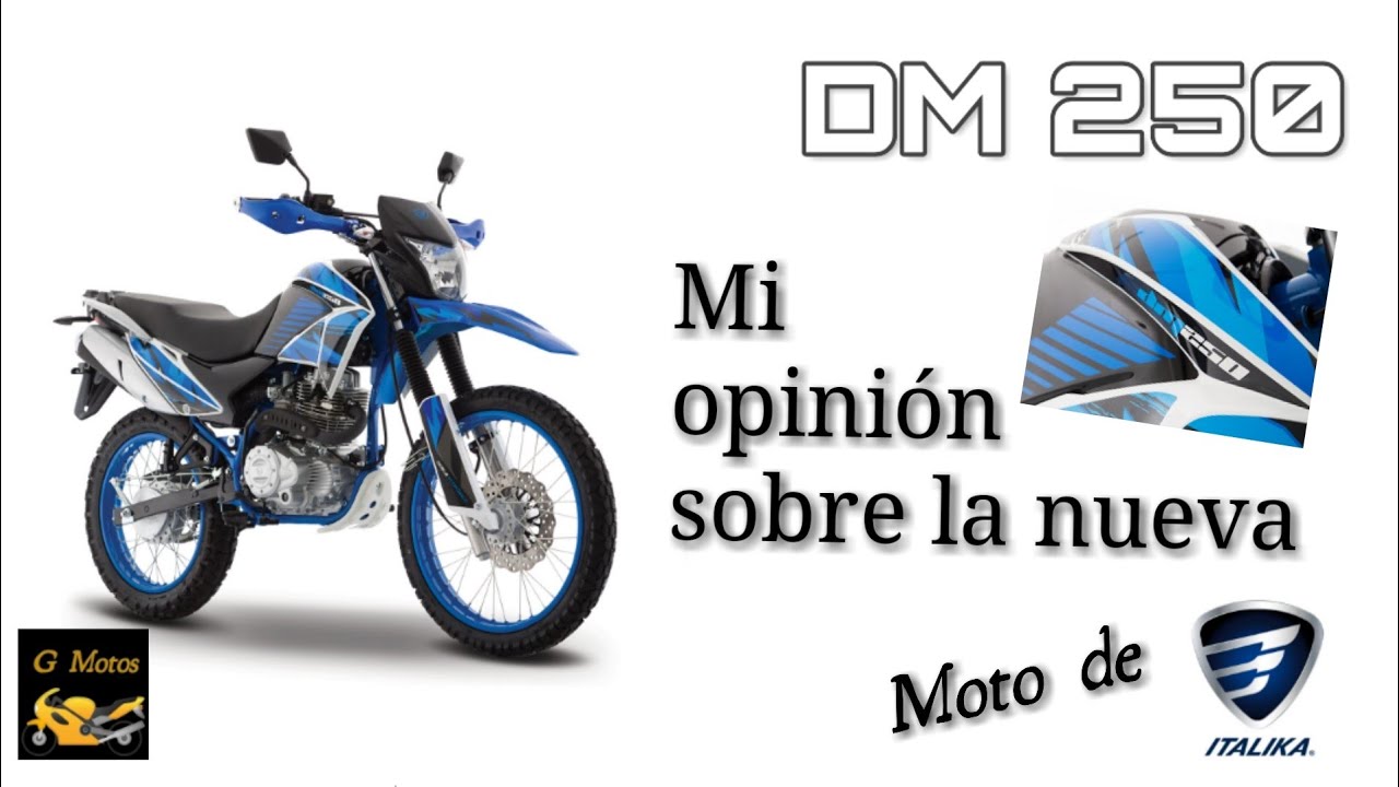 Mi opinión sobre la nueva Italika DM 250 - 2020 - YouTube