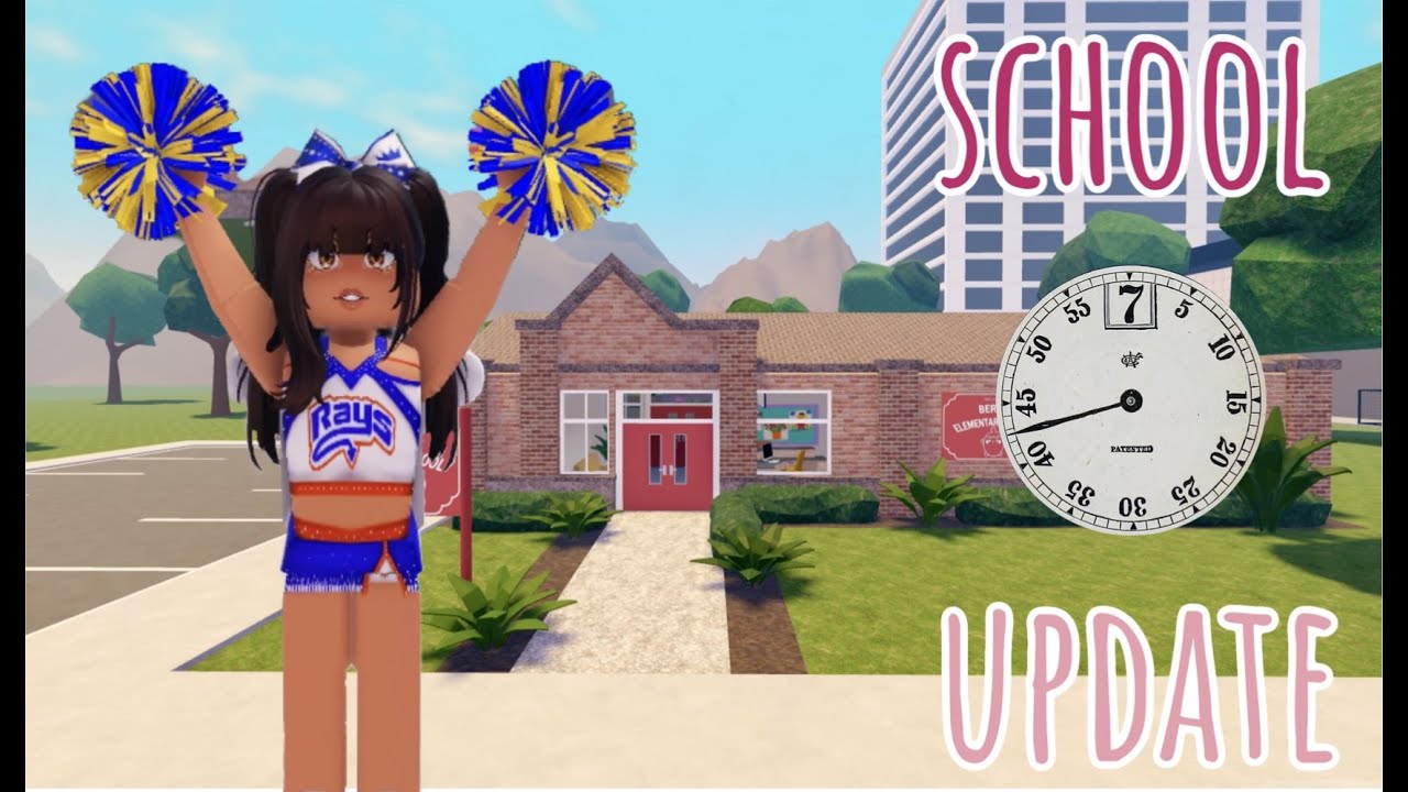 NEW *SCHOOL* UPDATE ON BERRY AVENUE! - YouTube