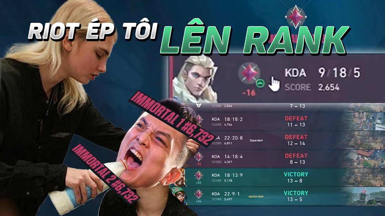 Riot Ép Tôi Lên Rank - YouTube