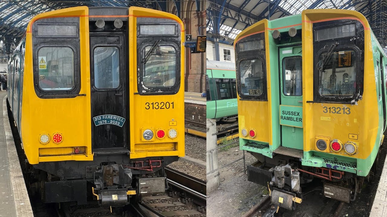 Southern Class 313 Farewell 'The Sussex Rambler' 29/04/2023 - YouTube