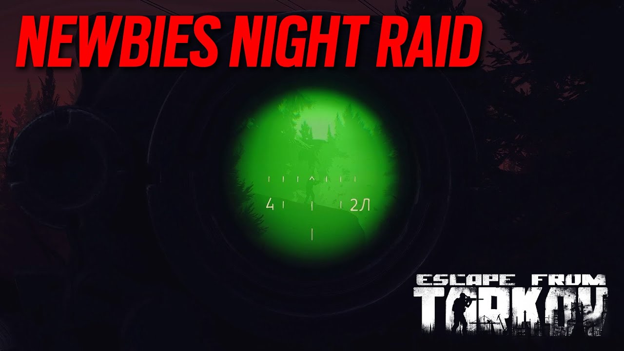 Trying my first night vision raid - Escape from Tarkov - YouTube