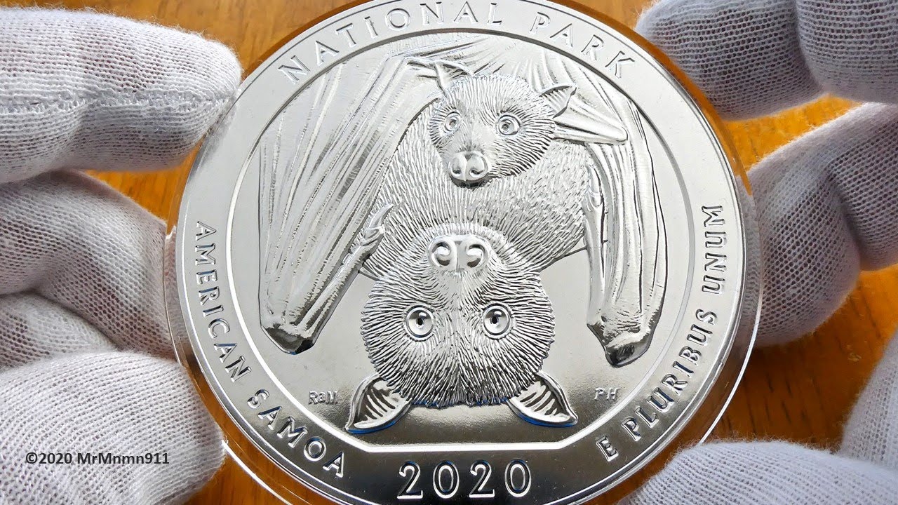 2020 ATB American Samoa 5oz Silver Coin - YouTube