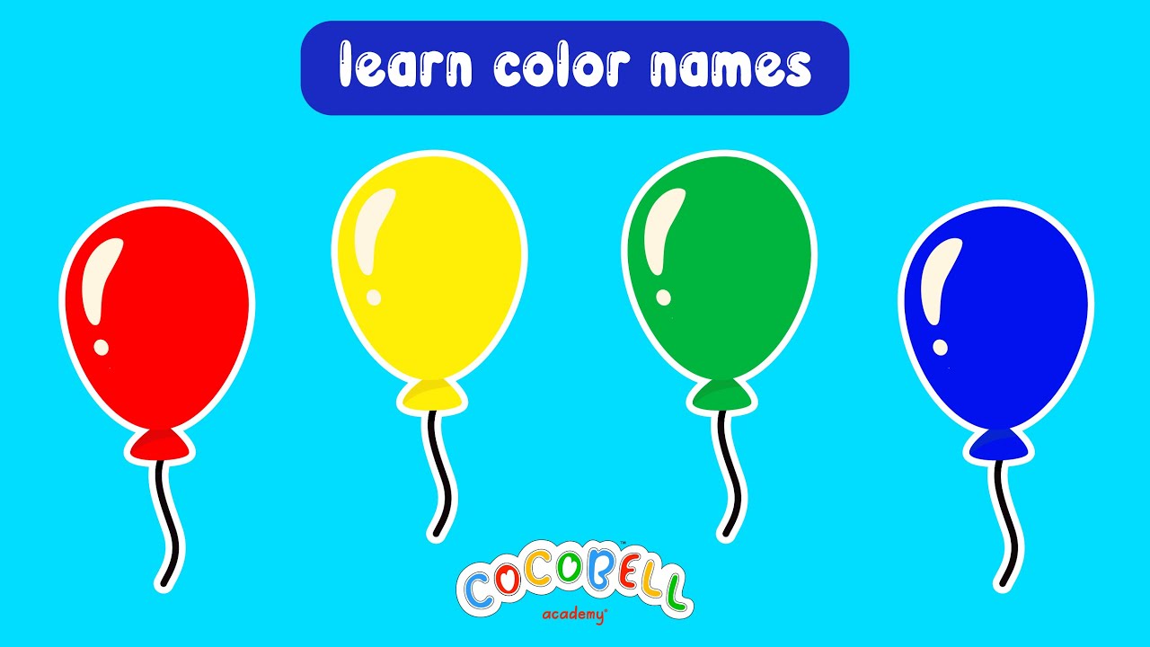 Can Your Kids Chant These Colors? | Fun ESL Vocabulary | CocoBell - YouTube