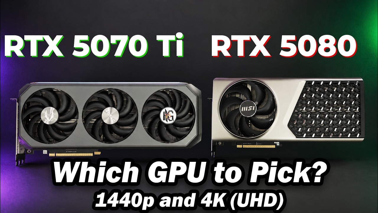 RTX 5080 vs RTX 5070 Ti Comparison - Don't Buy Until You See These ...