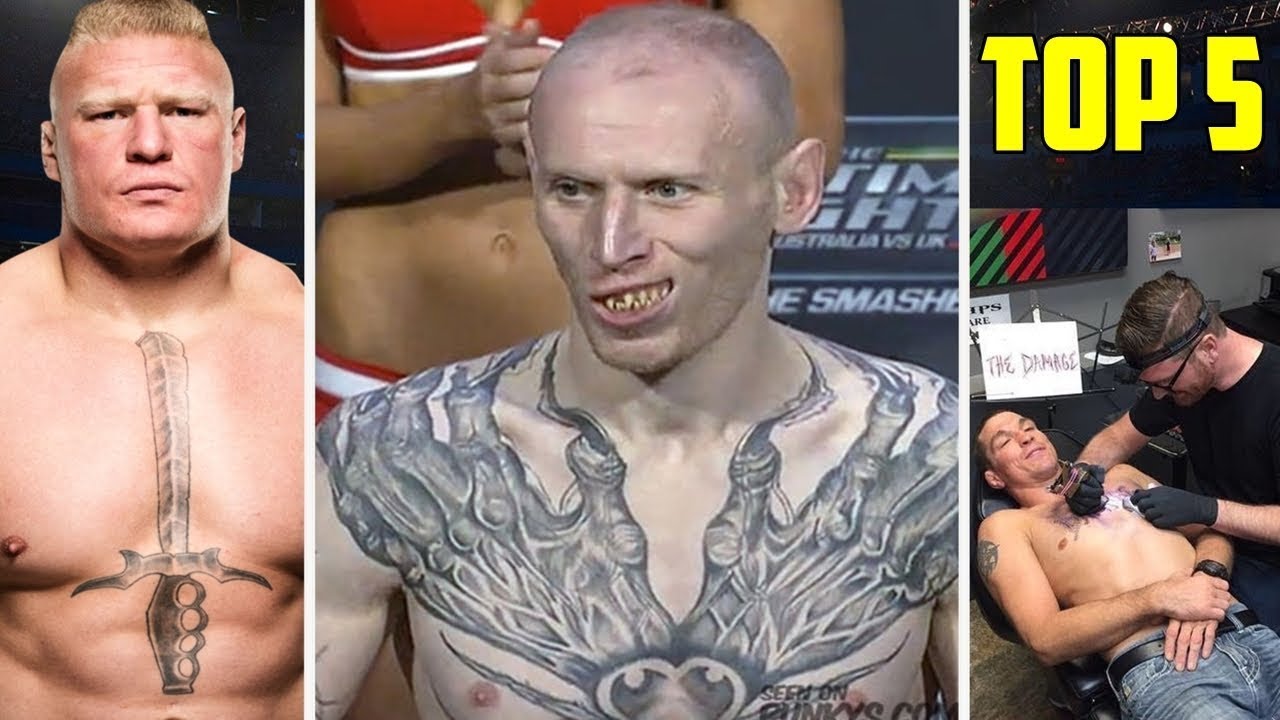 Top 5: As piores tatuagens da história do UFC - YouTube