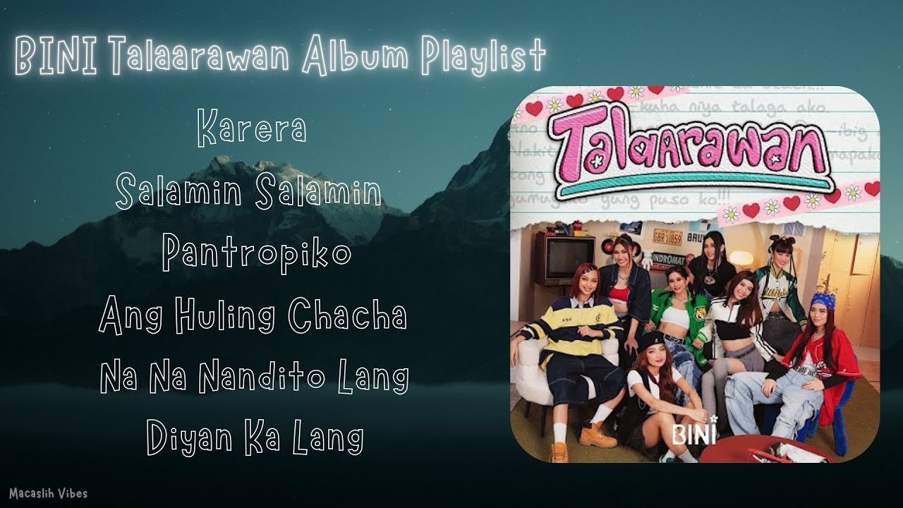 BINI Talaarawan Album Playlist - YouTube