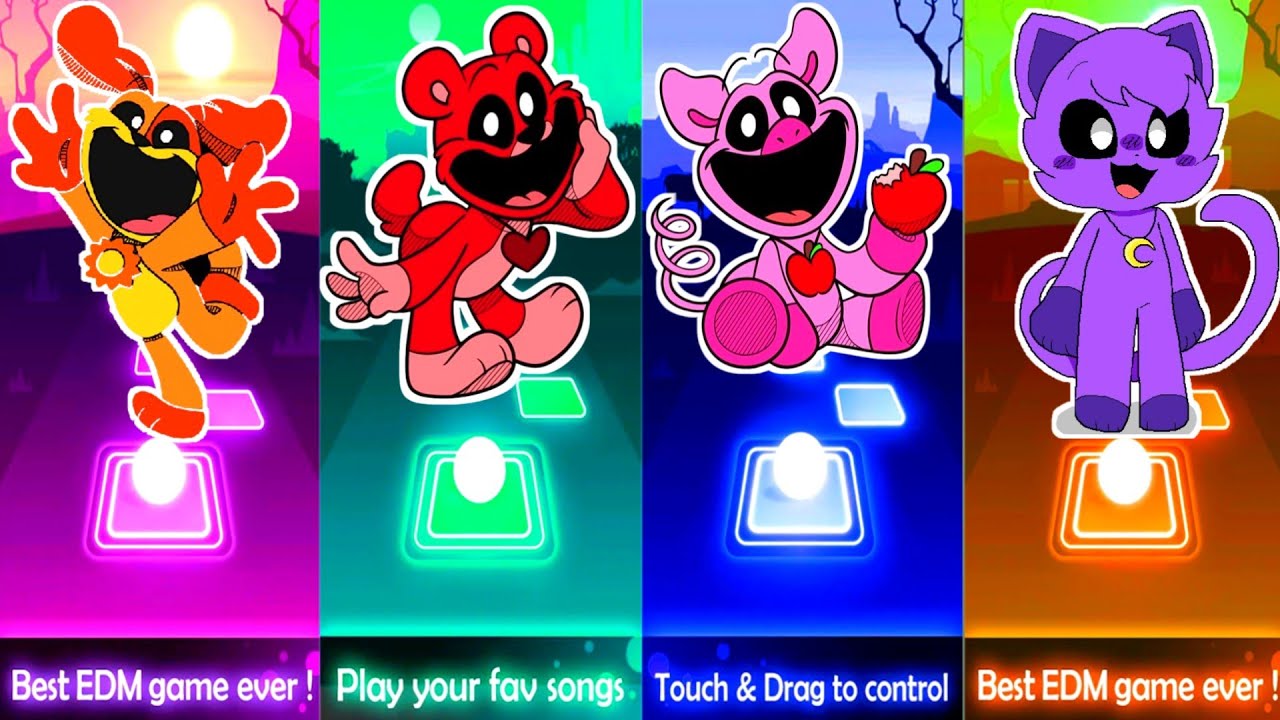 Poppy Playtime chapter 5 🆚 Smiling characters 3 🆚Dogday 🆚 puppy ...