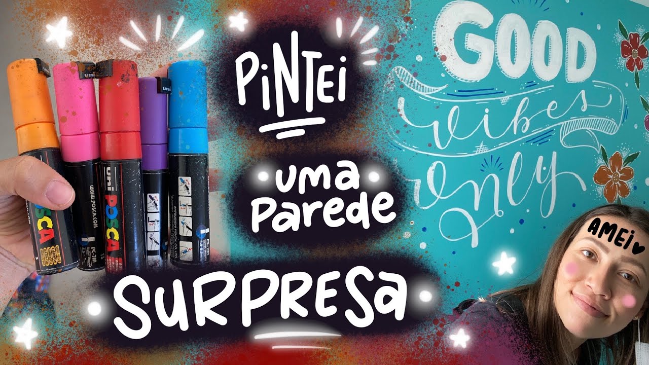 LETTERING EM PAREDES - PINTURA SURPRESA PARA UMA FÃ!!! KAROL STEFANINI ...
