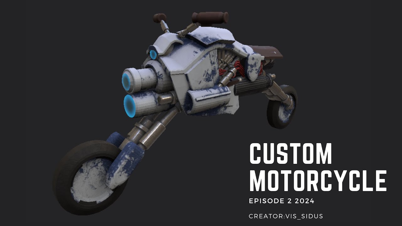 Custom Cyber Cycle concept Episode 2 2024 - YouTube