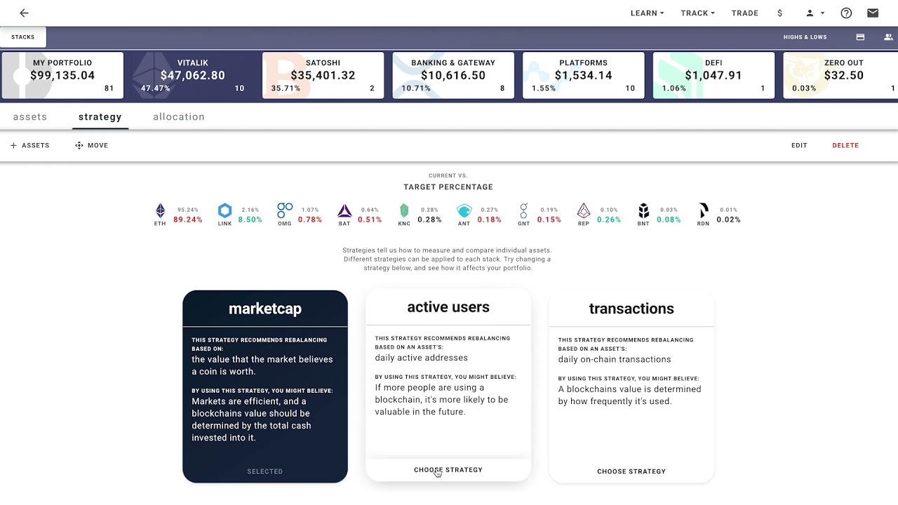 Hedgehog Crypto Portfolio Manager Demo - YouTube