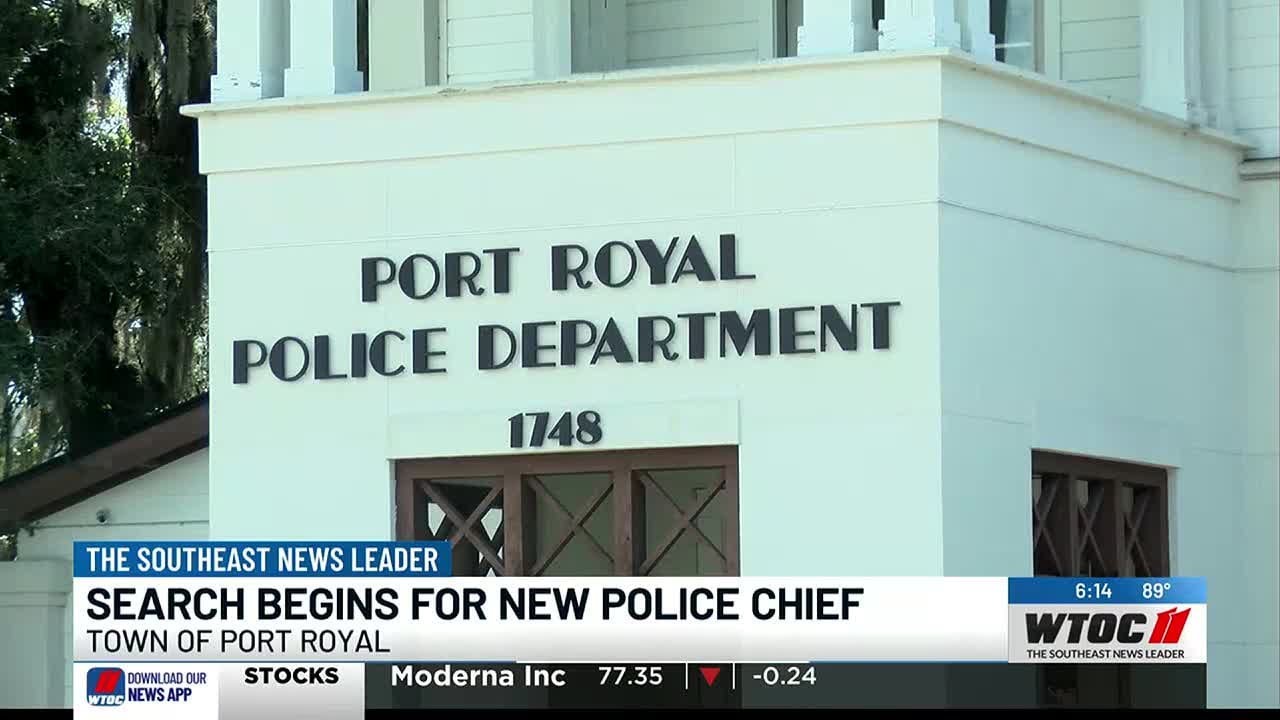 Town of Port Royal begins search for new police chief - YouTube
