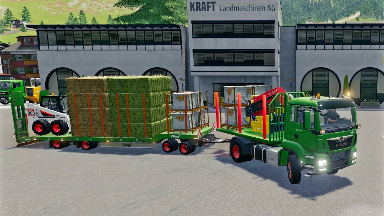 FS19 - Map Erlengrat 087 - Alpine DLC - Forestry and Farming - YouTube
