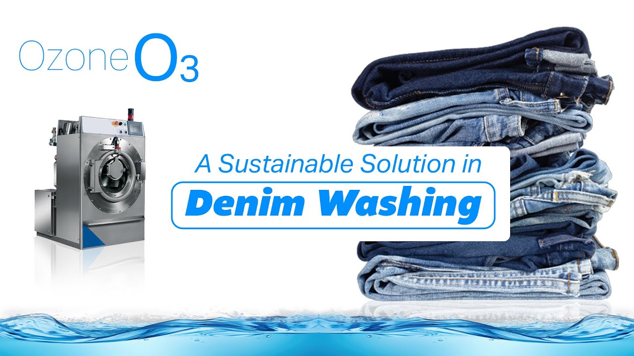 Ozone Washing: A Sustainable Solution in Denim Washing - YouTube