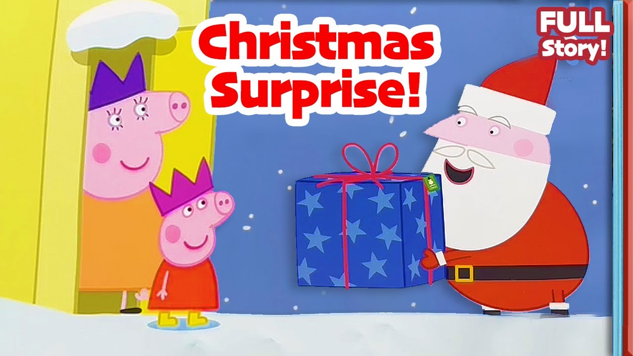 📚 Kids Book: PEPPA'S CHRISTMAS SURPRISE! | FULL Bedtime Story! - YouTube