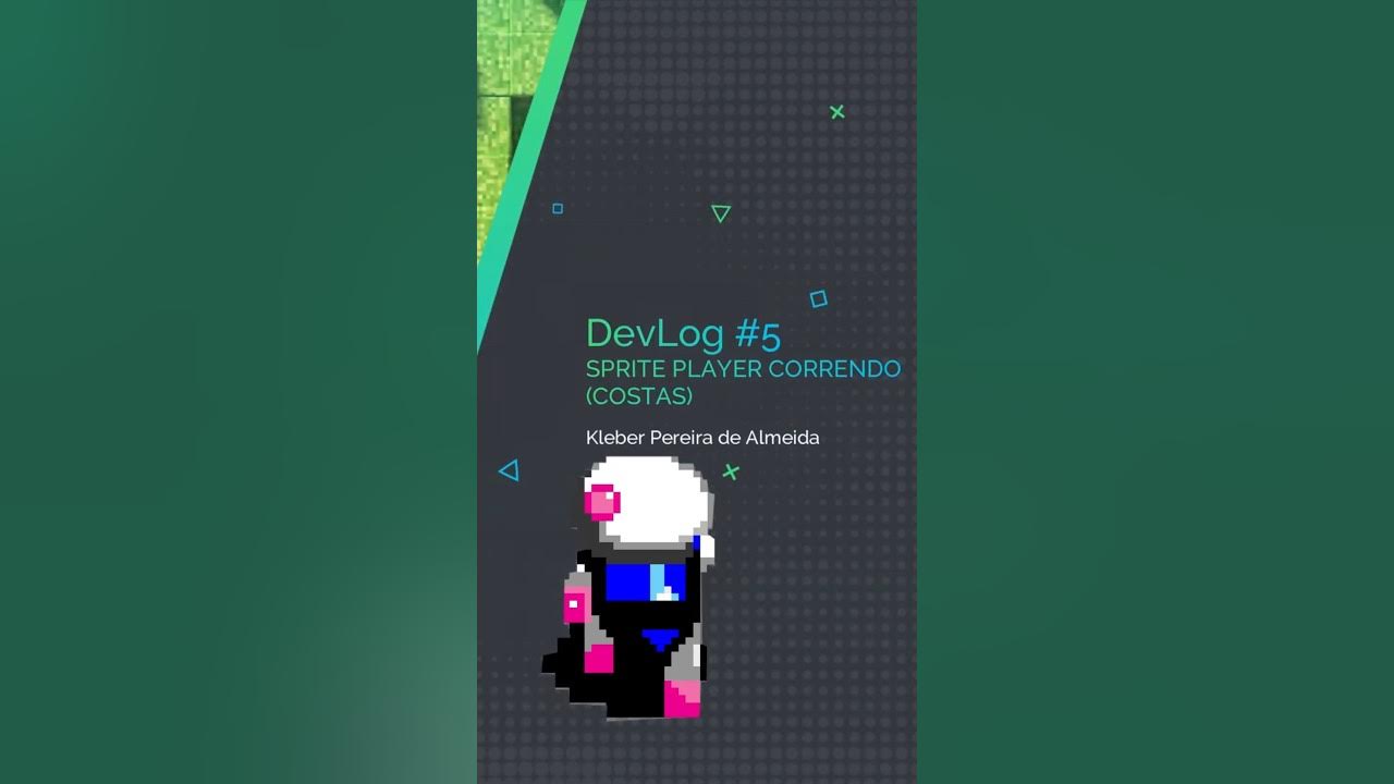 DevLog #6 - Sprite Player Correndo (Costas) #gamemaker #pixelart #estudos - YouTube