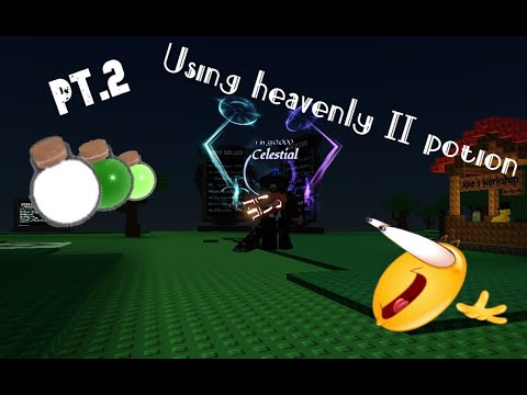 Using heavenly 2 potion Pt.2.. (Sol's Rng) - YouTube